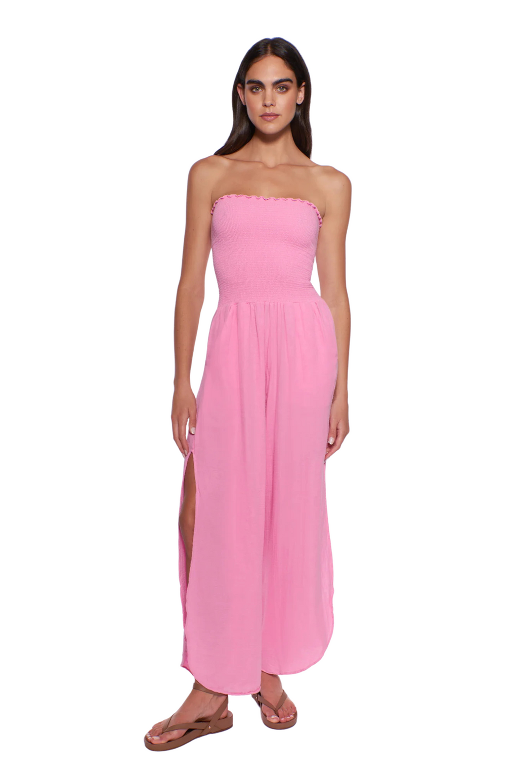Harriet Jumpsuit-Proper Pink – Monkee's of Bald Head Island